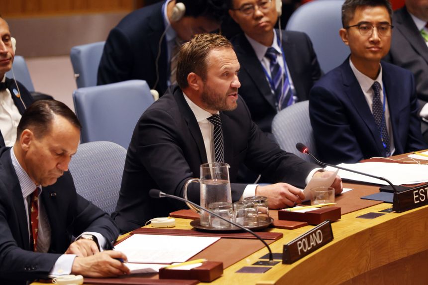 Đồng minh châu Âu cảnh báo Nga tại Liên Hợp Quốc sau vụ xâm phạm không phận Estonia